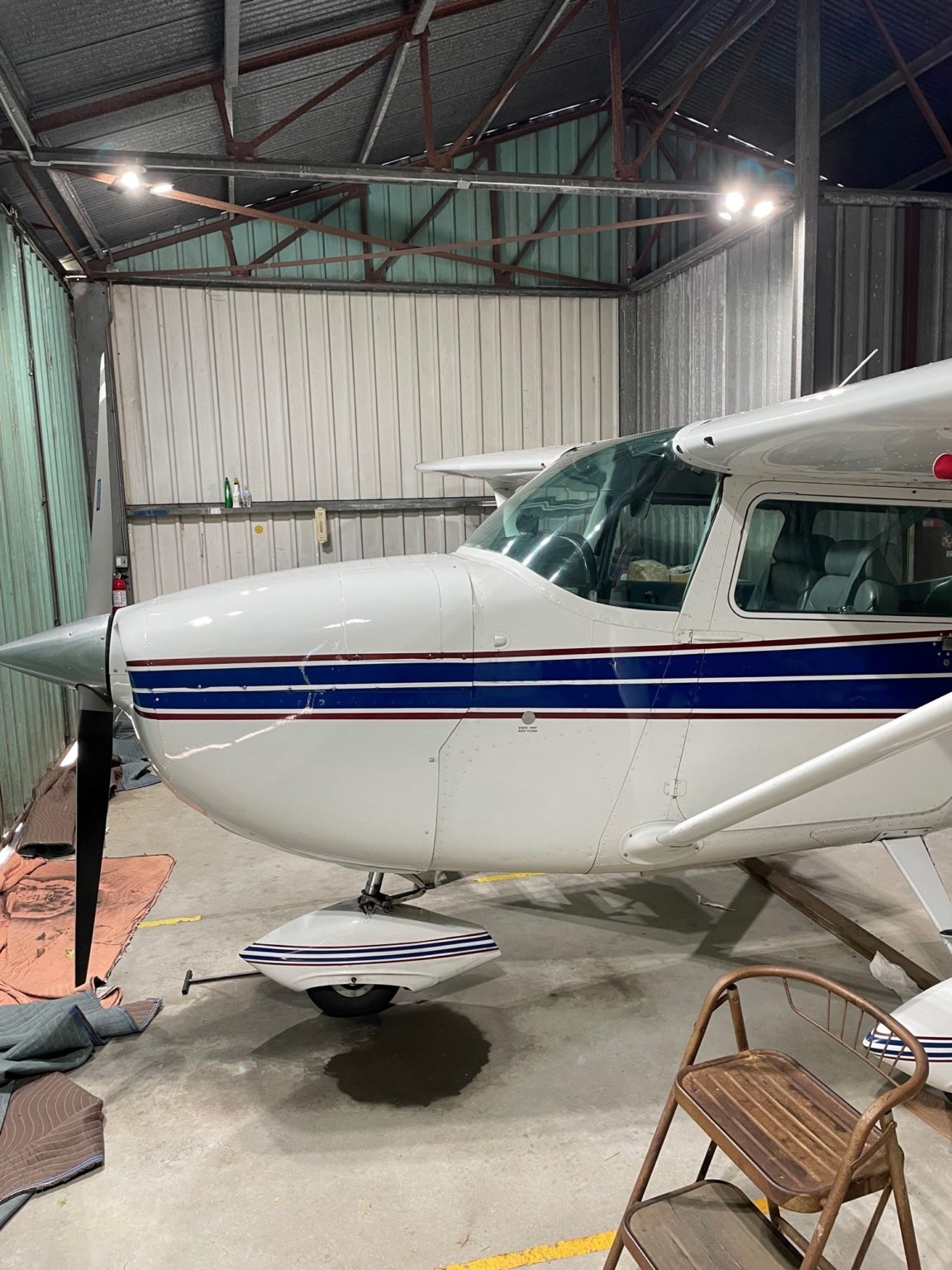 Painting the Cowl of the CVF Cessna 172